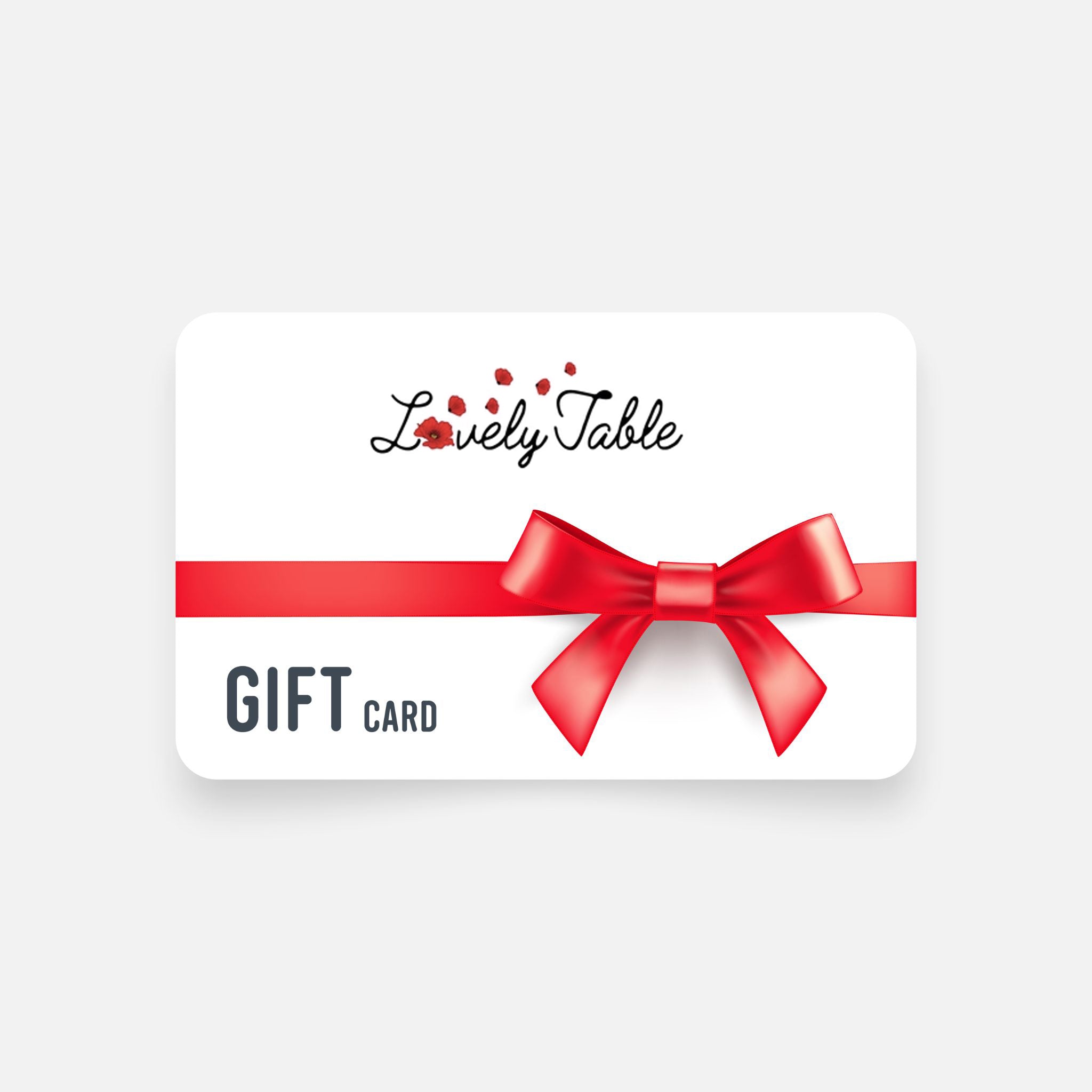 Gift-Card Lovely Table – Lovely table